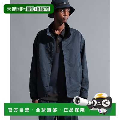 1h可退 日本直邮NUMERALS男装简约立领夹克 抗菌防臭 防皱设计 城