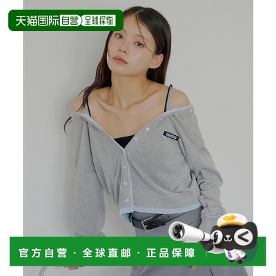 1h可退 日本直邮Chico 女装 双色亮片开衫针织衫 休闲显瘦 CHZ105