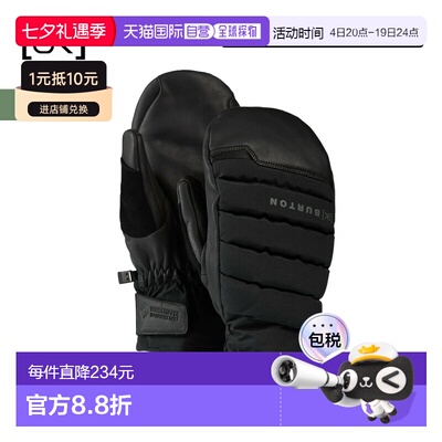 日本直邮Burton 手套 25-26 Burton [ak] Windstopper 烤箱手套 W