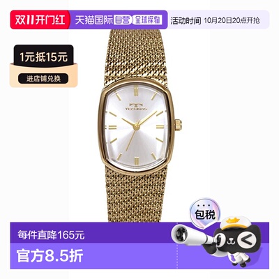 日本直邮TECHNOS T6938GS 女士手表