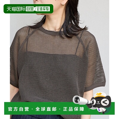 1h可退 日本直邮JOURNAL STANDARD 女装 棉质网眼T恤 透气休闲打