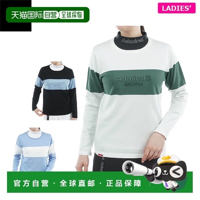 日本直邮Admiral 女士 Marshmallow Touch 长袖圆领轻薄针织毛衣