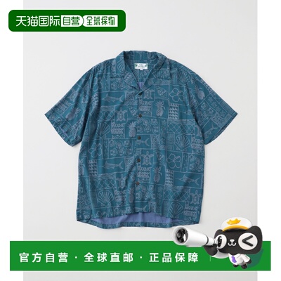 日本直邮TWO PALMS 男装 别注系列 水洗做旧工艺 夏季夏威夷风情