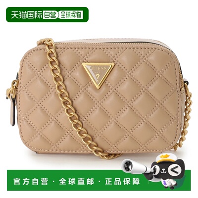日本直邮GUESS QA874814 GIULLY 相机包 (BEI) 女士单肩包