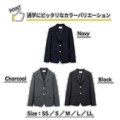 日本直邮kanko西装外套制服女海军夹克学生毕业外套KHS112
