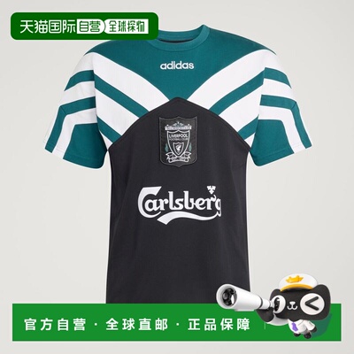 日本直邮Adidas/阿迪达斯复古舒适百搭短袖运动速干 KA8097男款