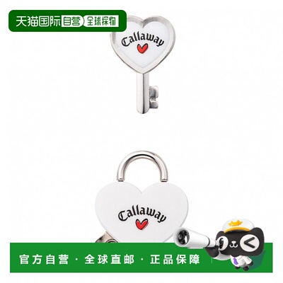 日本直邮Callaway LOVE Key Marker 25 JM 高尔夫球标 [719344789