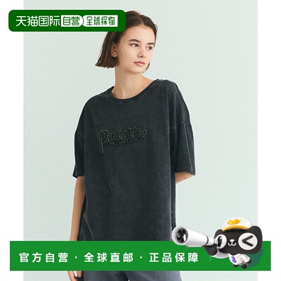 1h可退 日本直邮GRACE CLASS女装宽松版型 Pigment染色T恤 022534