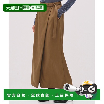 日本直邮PUBLIC TOKYO 女装 拉链式垂感直筒半裙 【付后1h可退】
