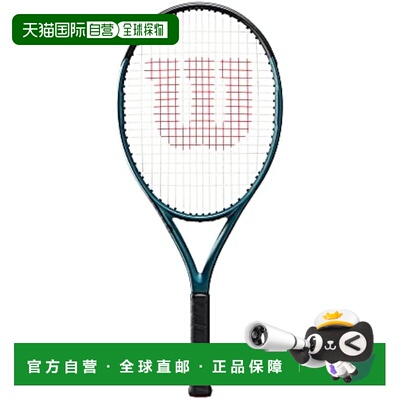 【日本直邮】威尔胜硬式网球拍ULTRA 25 V4.0 25英寸 蓝WR116610S