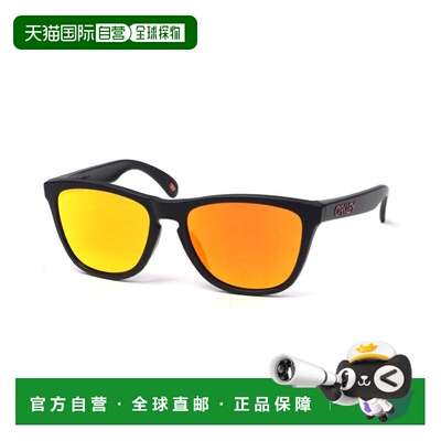 日本直邮Frogskins 墨镜 哑光黑红宝石色 轻量防紫外线 2年保修