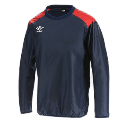 日本直邮UMBRO 青少年足球发条滑雪道上衣 UBA4040J-NVRD Junior