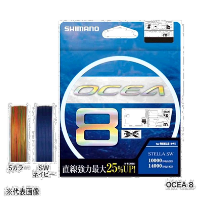 日本直邮Shimano PE Line Osea 8 LD-A81S 400m 12.0 号 5 色