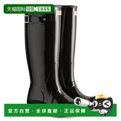 日本直邮Hunter Original 高筒亮面雨靴黑色（WFT1000RGL-BLK）