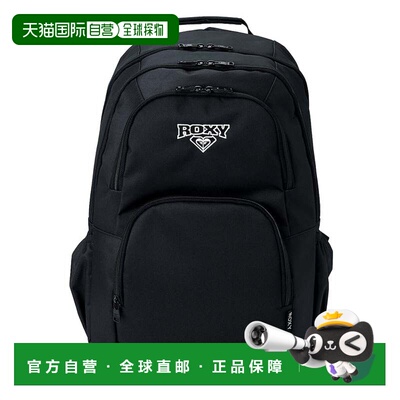 日本直邮ROXY 女款户外装备 黑色背包双肩包