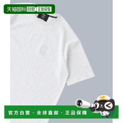 日本直邮Paris Saint-Germain 男女同款 金属质感徽标T恤 2607134