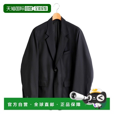 1h可退 日本直邮Graphpaper男装宽松版型羊毛混尼龙质感西装外套