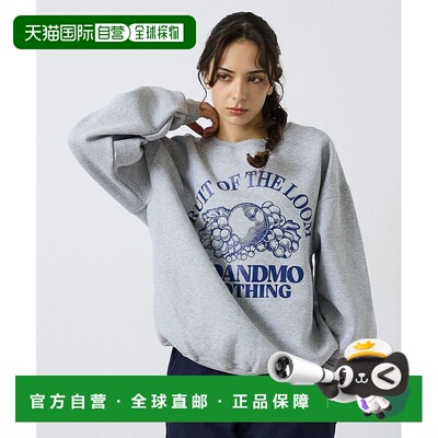 日本直邮ABAHOUSE MOANDMO CLOHING FRUIT OF THE LOOM CRE 卫衣