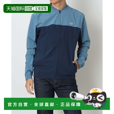 日本直邮New Balance 男士夹克 伸缩编织飞行员夹克 MJ41017 海岸