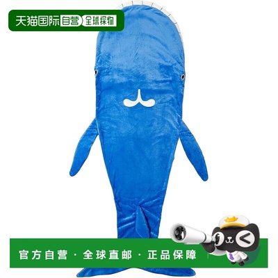 【日本直邮】Marushin（居家布艺） 膝盖毯 美人鱼型H170×W62cm