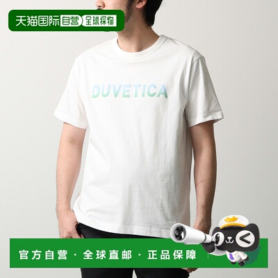 日本直邮Duvetica 男士短袖T恤 VXRT30131Logo纯棉圆领RANUNCOLO/