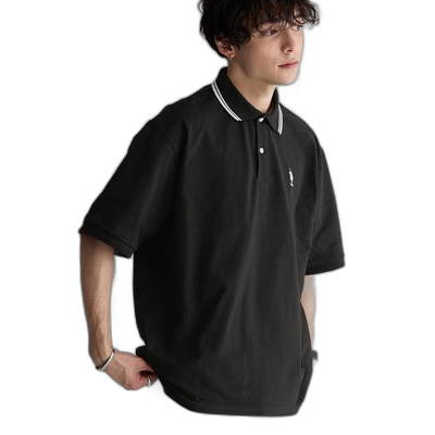 1h可退 日本直邮MONO-MART U.S. POLO ASSN 联名 刺绣鹿子宽松Pol