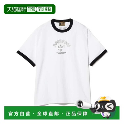 日本直邮POTATOSALADS HOLIC 男士 宽松Ringer印花T恤（菊地延@BM