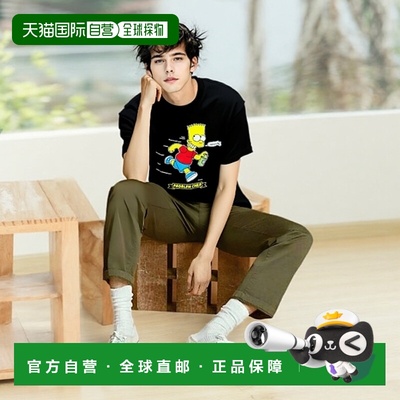 1h可退 日本直邮The Simpsons 男装 棉质印花T恤 25071464932030