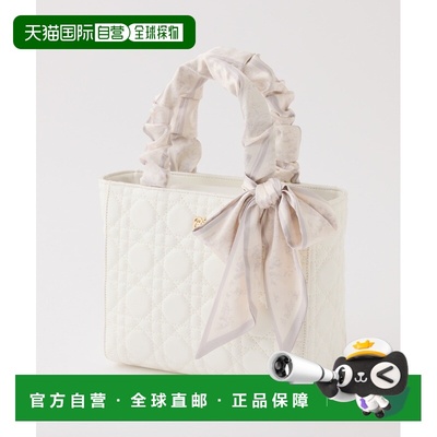 1h可退 日本直邮NICE CLAUP 女装 菱格绗缝手提迷你托特包 大容量