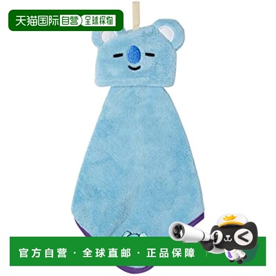 【日本直邮】丸真 环形毛巾 微型材料 BT21 吉祥物 KOYA BT21