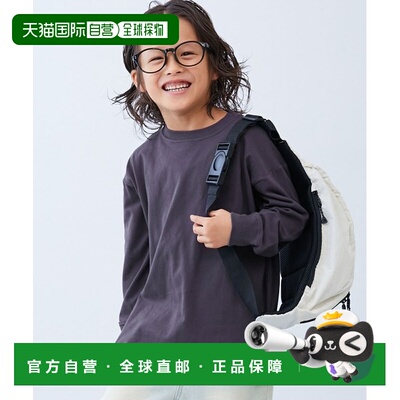 日本直邮devirock 儿童 纯棉不易变形大廓形长袖T【付后1h可退】