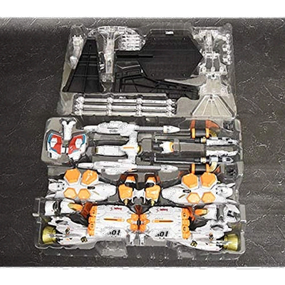 【日本直邮】DX合金手办 VF-31S SIEGFRIED阿拉德机 AP武器包万代