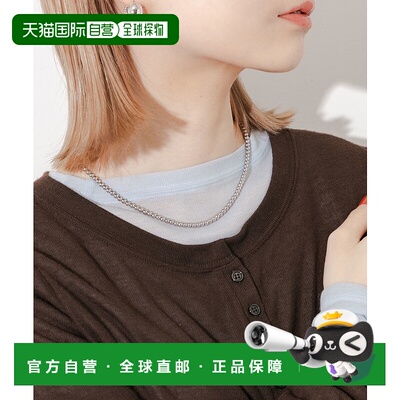 1h可退 日本直邮SMELLY 女士 金属过敏友好 球链项链 SMA62PF092