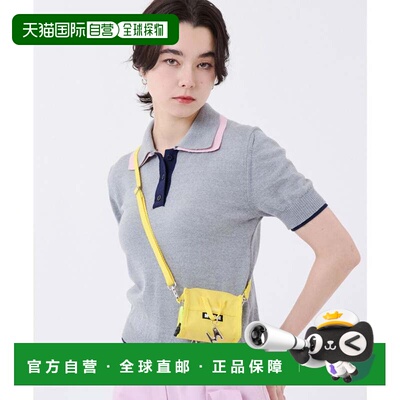 日本直邮LeSportsac MSGM Micro Weekender 单肩包斜挎包黄色微型
