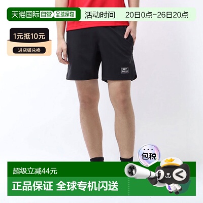 日本直邮Reebok 109383 Certified Strength+ 短裤（黑色）