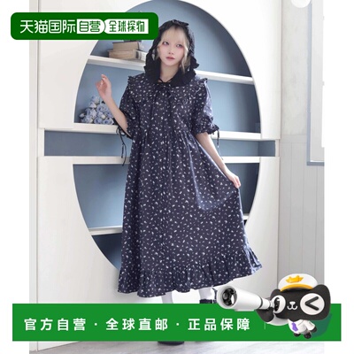 日本直邮Whinny 女装 夏季小碎花长裙衬衫连衣裙 WH26SM08L0001
