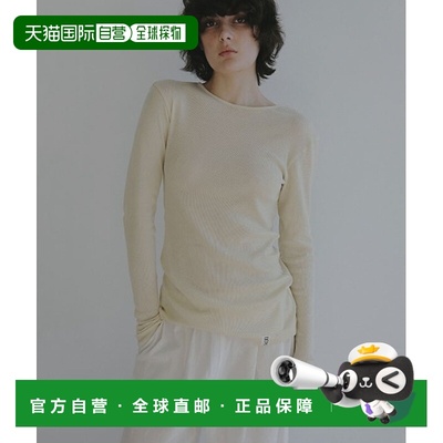 1h可退 日本直邮ETRE TOKYO 女装 宽松版型 纱笼质感长T 设计感半