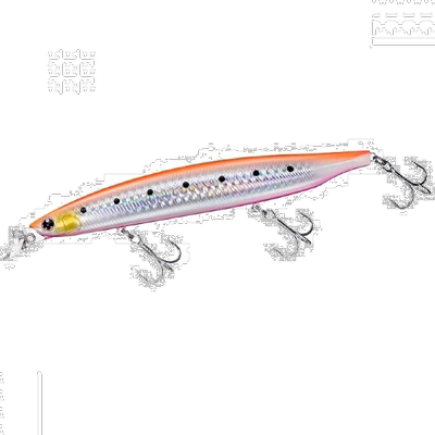 【日本直邮】Daiwa达亿瓦 仿生假饵 振颤沉水米诺140S钓鲈鱼
