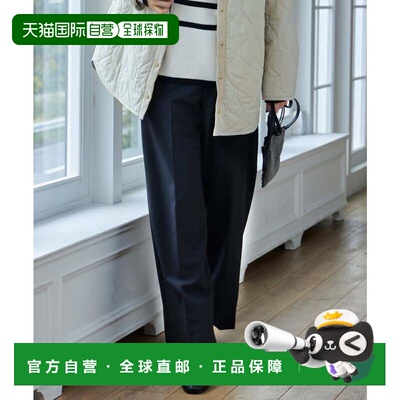 日本直邮TR 阔腿裤 黑色 防水可洗西装裤
