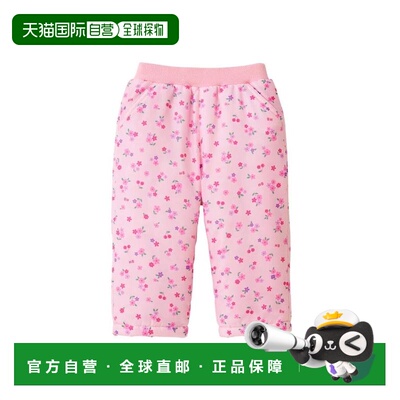 日本直邮日潮 MIKIHOUSE 越南制印花夹棉保暖长裤 73-3211-490