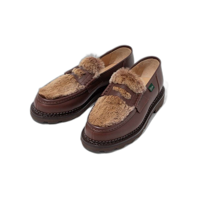 日本直邮Paraboot 女士Reims商务皮鞋 时尚正装鞋15518