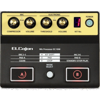 【日本直邮】Roland EC-10M ELCajon Mic Processor 麦克风处理器