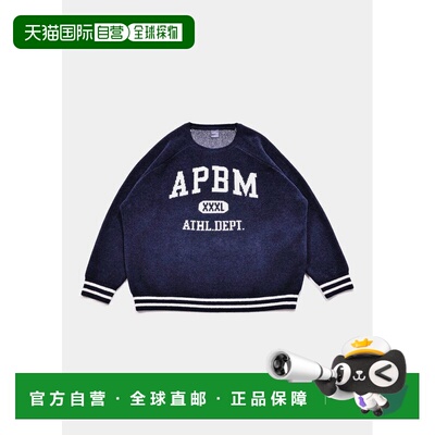 日本直邮APPLEBUM “APBM” MALL KNIT SWEATER 套头衫/ 2520503