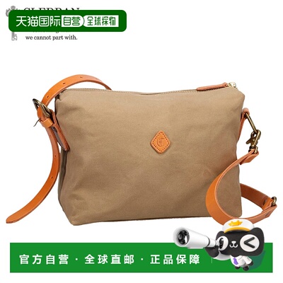 日本直邮CLEDRAN INNO 两用单肩包轻便斜挎包男女米色M码CL2039