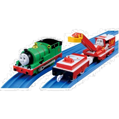 自营｜TAKARA TOMY多美宝和Tomy Plarail托马斯TS-17珀西＆多美卡