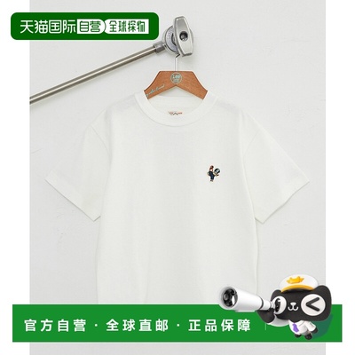 1h可退 日本直邮Lee 儿童CANT BUST EM鸡仔图案短袖T恤 LK0913000