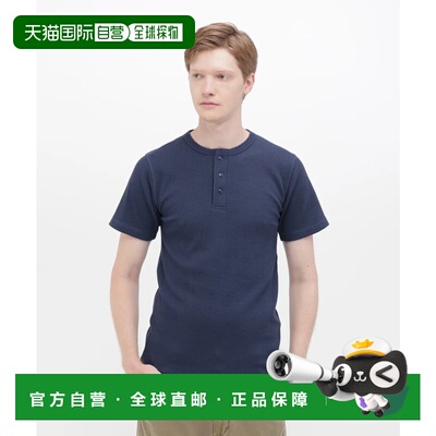 日本直邮AVIREX 短袖T恤 深蓝色