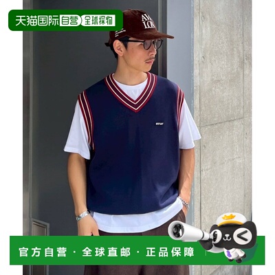 日本直邮CIAOPANIC 男士 美式学院风针织背心 CPZ2061705A0002