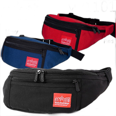 日本直邮Manhattan Portage 单肩包/腰包 MP1101 Alleycat