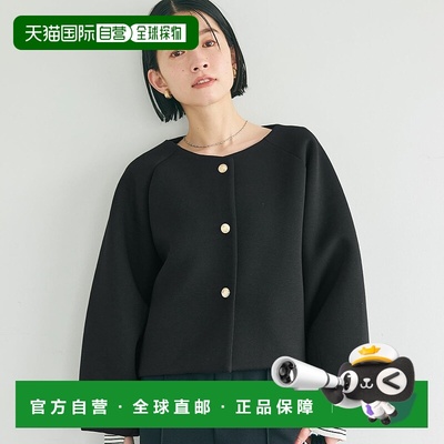 日本直邮coca 金纽扣短款弹力针织夹克 [CO4289EW013200]